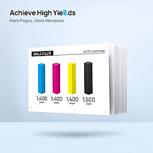 202A Toner Cartridge 4 Pack (with Chip) Replacement for HP 202A CF500A 202X CF500X Compatible with Color Pro MFP M281fdw M281cdw M254dw M281fdn M254 M281 M280nw Printer (Black Cyan Magenta Yellow)