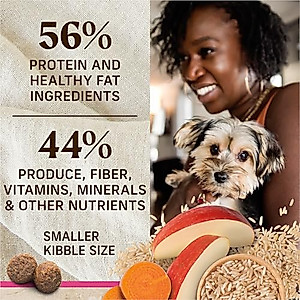 Merrick Healthy Grains Premium Dry Dog Food for Small Dogs, Wholesome and Natural Kibble, Small Breed Recipe - 12.0 lb. Bag