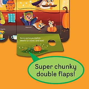 Boo Halloween Lift-a-Flap Board Book Ages 0-4 (Peek-A-Flap)