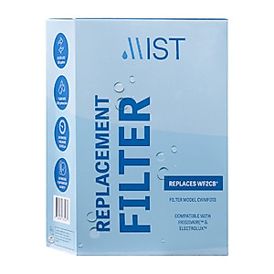 Mist WF2CB Water Filter Replacement for Frigdaire & Electrolux, Refrigerator Water Filter compatible with PureSource2, FC100, Kenmore 9916, 469916, EWF2CBPA, NGFC 2000-WF2CB Water Filter (3 pack)