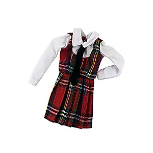 Doll Clothes, 5 Outfits Autumn Dresses Windbreaker Hat for 11.5 Inch Dolls Accessories Random Style