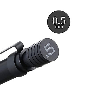 Staedtler Mechanical Pencil, 0.5mm, Drafting Pencil, All Black, 925 35-05B