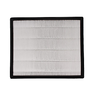 LifeSupplyUSA 2-in-1 True HEPA Air Cleaner Replacement Filter + Activated Carbon Charcoal Compatible with Heaven Fresh HF 380 XJ-3800 Air Purifiers