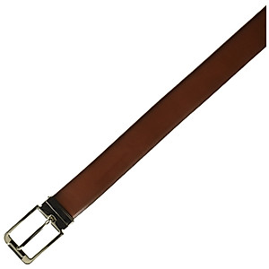 STACY ADAMS mens Crocker Stretchable Belt, Cognac, Large US