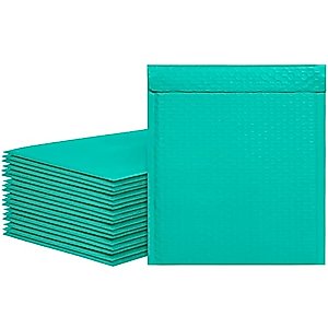 8.5 x 12 Inch Bubble Mailers 30 Pack, Self-Seal Poly Padded Envelope, Waterproof Shipping Bags for Small Business, Teal
