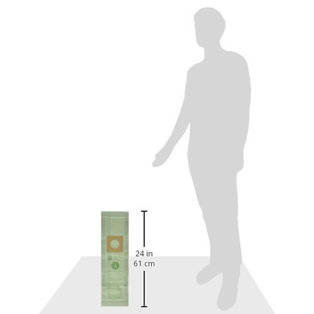 Hoover Paper Bag, Type A Upright Top Fill (Pack of 3)