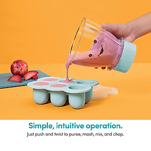 NutriBullet NBY-50100 Baby Complete Food-Making System, 32-Oz, Blue