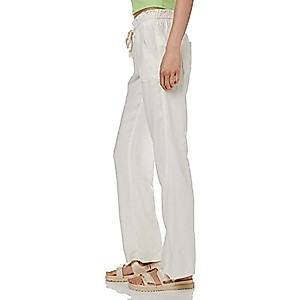 Roxy Women's Oceanside Pant, Sea Salt X-Large