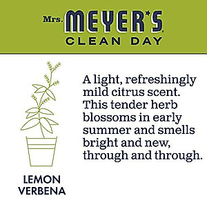 MRS. MEYER'S CLEAN DAY Lemon Verbena Toilet Bowl Cleaner 24 Fl Oz (Pack of 4)