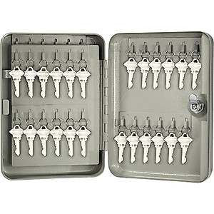 BARSKA 48 Position Key Safe, Beige, 7" x 3" x 10"