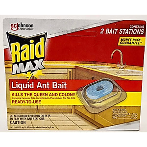 Raid Max 2 Count Liquid Ant Baits 6 Count