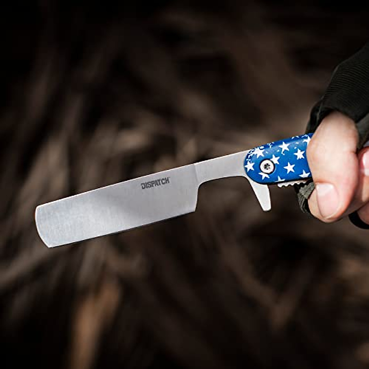 Dispatch Pocket Folding Knife Circular Point Flag Tools For Hunting Hiking Camping Outdoors EDC