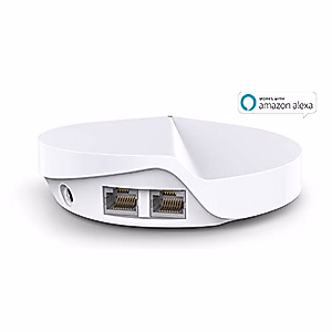 TP-Link Deco Mesh WiFi System(Deco M5) –Up to 3,800 sq. ft. Whole Home Coverage and 60+ Devices, WiFi Router/Extender Replacement, Parental Controls, 2-pack