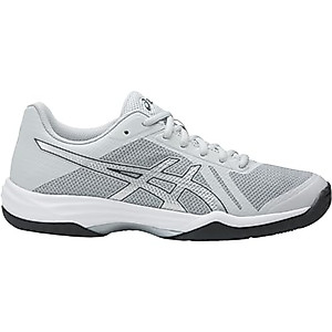 ASICS Women's Womens Gel-Tactic 2 Athletic Shoe, Glacier Grey/Silver/Dark Grey, 11 Medium US