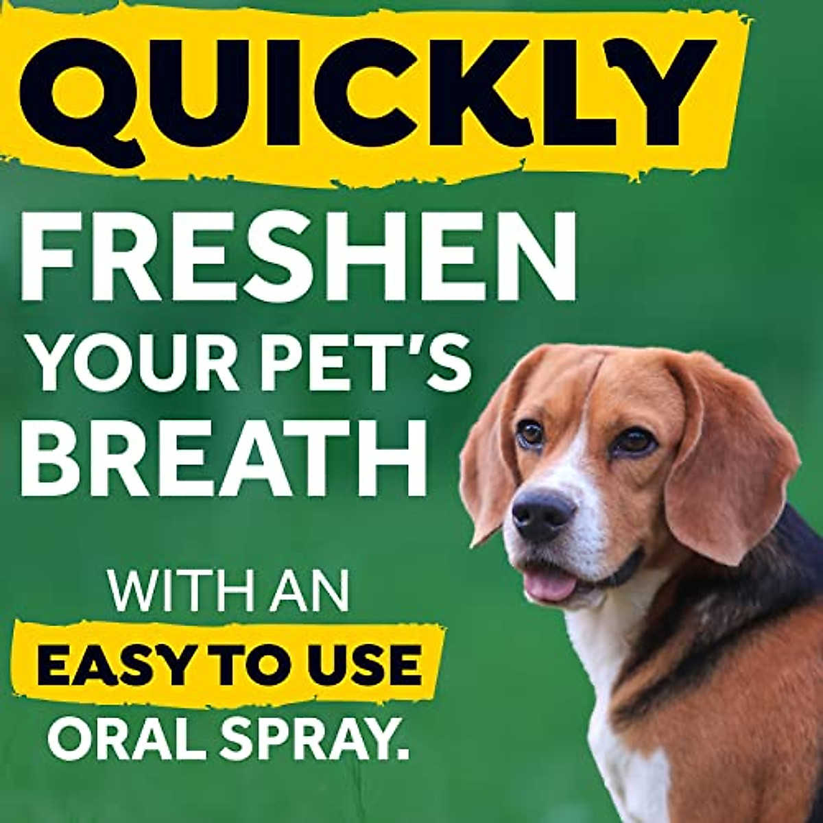 Fresh Breath by TropiClean Oral Care Spray for Pets, 4oz - Made in USA