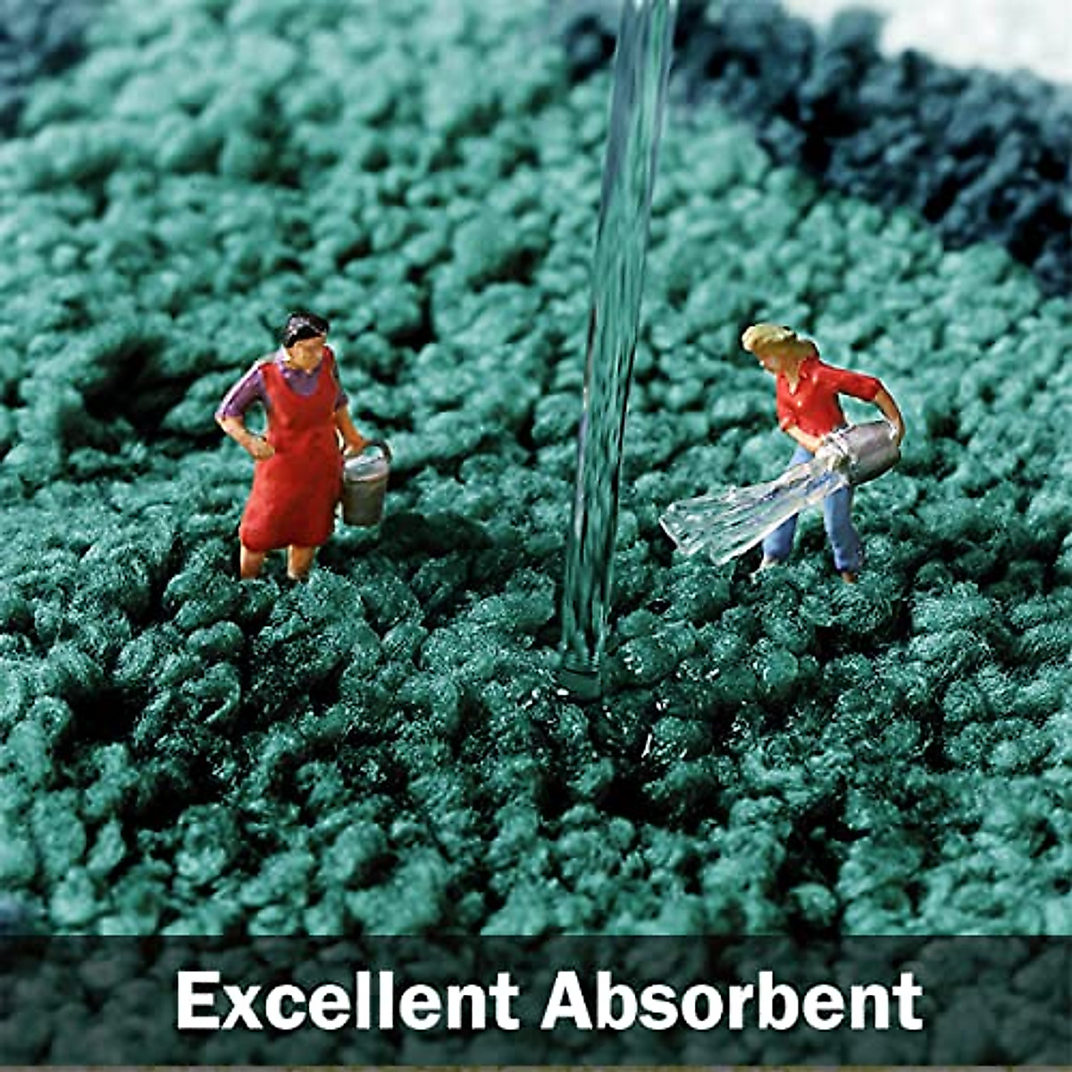 THRILRUG Monstera Leaf Area Tufted Rugs Non Slip Bath Mat Tufted Rug,Ultra Soft Washable Children Play Plant Leaves Shaped Kids Pets Floor Mat Carpet for Bedroom,Living Room Green 2.2'×3'