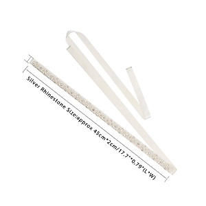 Tendaisy Women's Rhinestone Belts with Pearls Crystal Birdal Sashes for Wedding Gowns Ivory