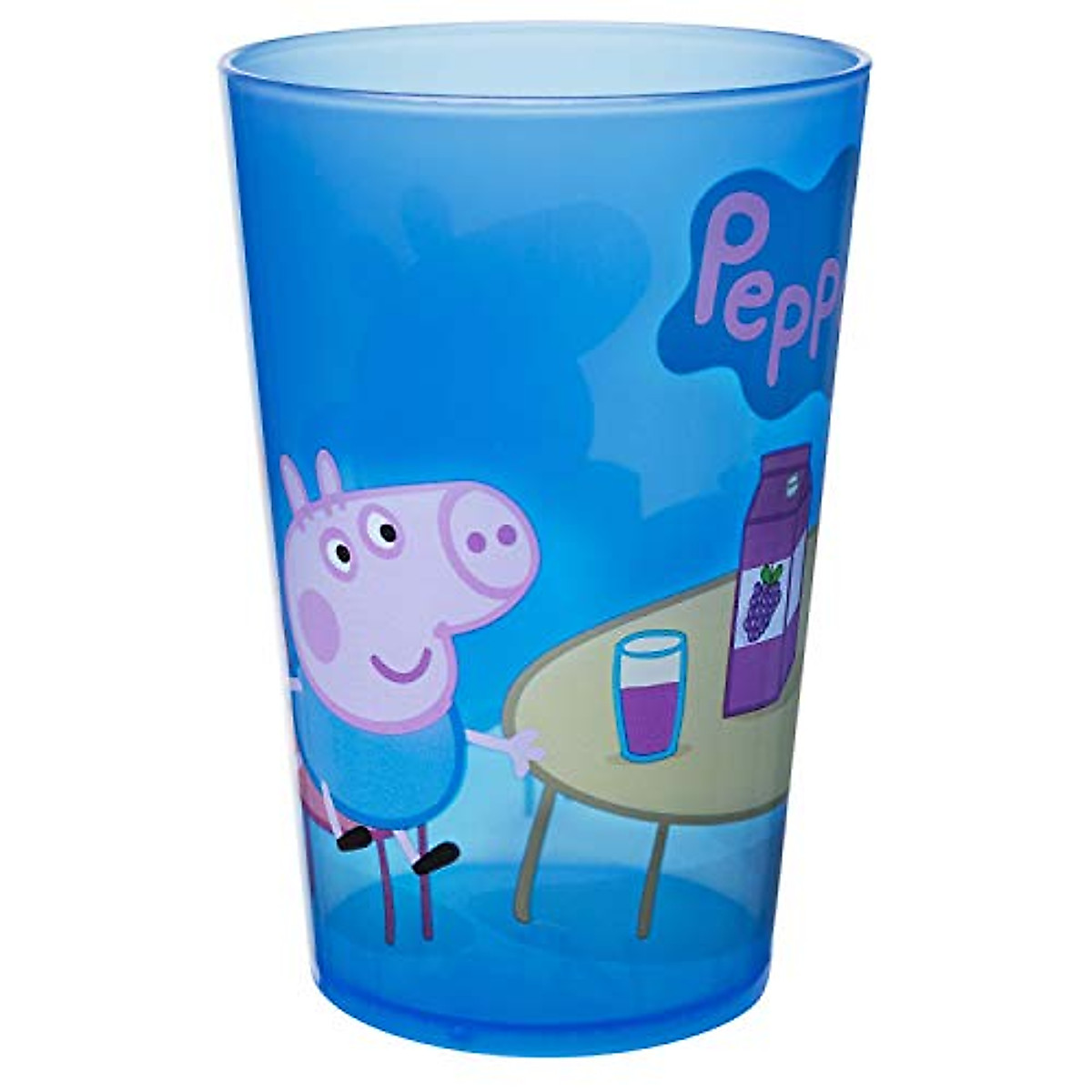 Zak Designs Peppa Pig Kids Dinnerware Set Includes Plate, Bowl, and Tumbler, Made of Durable Material and Perfect for Kids (Peppa & George Pig, 3 Piece Set, BPA-Free)