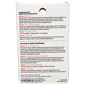 Physicians Formula Murumuru Butter Highlighter Makeup Face Powder Make Up, Pearl, Dermatologist Approved