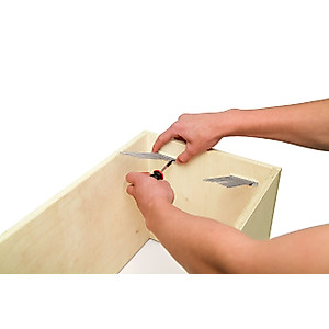 Meinl Deluxe Make Your Own Snare Cajon Kit with Tool Box - MADE IN EUROPE - Burl Wood Frontplate / Baltic Birch Body, Includes Easy to Follow Manual, 2-YEAR WARRANTY (DMYO-CAJ-BU)