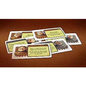 Agricola (Revised Edition) Consul Dirigens Deck Expansion | Farming Strategy Game | Advanced Board Game | Ages 12+ | 1-4 Players | Avg. Playtime 90 Mins | Made by Lookout Games, Multicolor (LK0142)