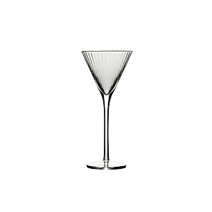 Degustation Tall Stemmed Cordial Glasses 2.5 Ounces, Set of 4 Assorted Shapes, Clear