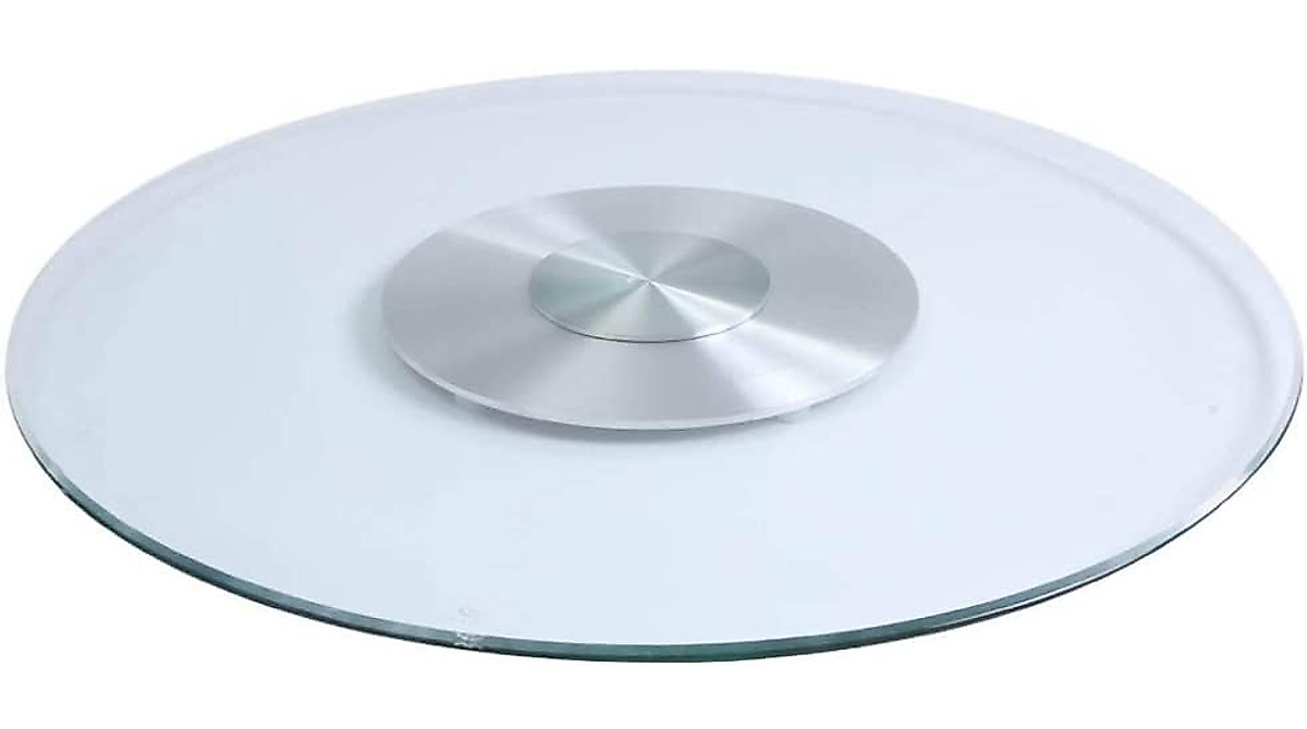 Glass Turntable Lazy Susan for Dining & Home Use | Purrre