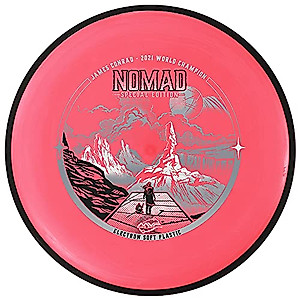 MVP Discs Sports Special Edition James Conrad Electron Soft Nomad Putter Golf Disc [Colors May Vary] - 170-175g