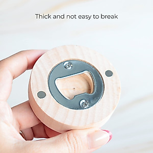 Lot of custom wooden bottle opener fridge magnet wedding favors, personalized engraved beer opener bulk party favors & souvenirs, men groomsmen gift box father's day present