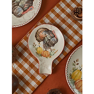 Bico Blessing Seasons Ceramic Spoon Rest, House Warming Gift, Dishwasher Safe