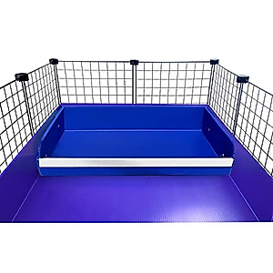 Guinea Pig Litter Box for All C&C and Midwest Cages,Guinea Pig Bedding Litter Box,Guinea Pig Kitchen Area Keep The Guinea Pig Cage Clean and Tidy