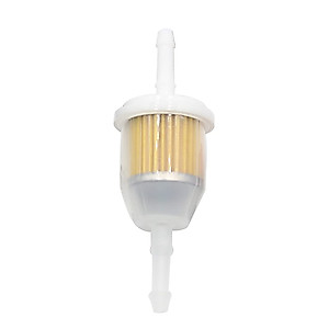 491922 Fuel Pump with Fuel Filter,Fuel Filter Line for Honda Kohler Kawasaki JD BS Engines Garden Lawn Mower Tractors Replaces 691034 808656 692313