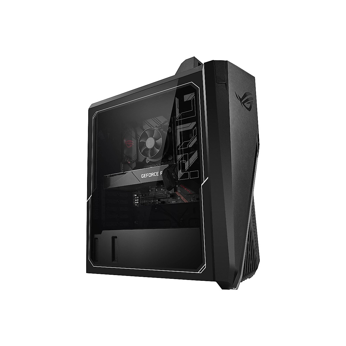 ASUS ROG Strix GT15 Gaming Desktop Computer, Intel Hexa-Core i5-10400F up to 4.3GHz, 8GB DDR4 RAM, 512GB PCIe SSD, GeForce GTX 1660 Super 6GB, WiFi 6, Bluetooth 5, Type-C, HDMI, Windows 10