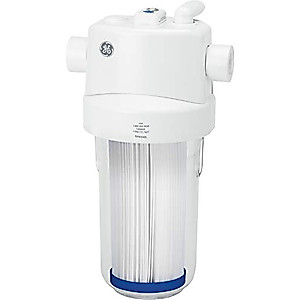 GE FXHSC Whole House Water Filter | Replacement for Water Filtration System | NSF Certified: Reduces Sediment, Rust & Other Impurities from Water | Replace Every 3 Months for Best Results | 1 Filter