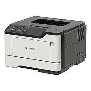 Lexmark B2338dw Monochrome Laser Printer Offers Duplex, Two-Sided Printing, Enhanced Security with Wireless & Ethernet Network Capability All in a Compact Machine (36SC120),Grey