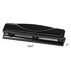 Amazon Basics 3 hole punch, 10 Sheet Capacity