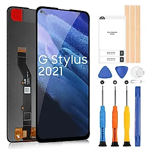 LCD Display for Motorola Moto G Stylus 2021 Screen Replacement for Moto G Stylus 2021 XT2115 XT2115-1 XT2115DL 6.8 inch Touch Screen Digitizer Glass Full Assembly with Repair Tools