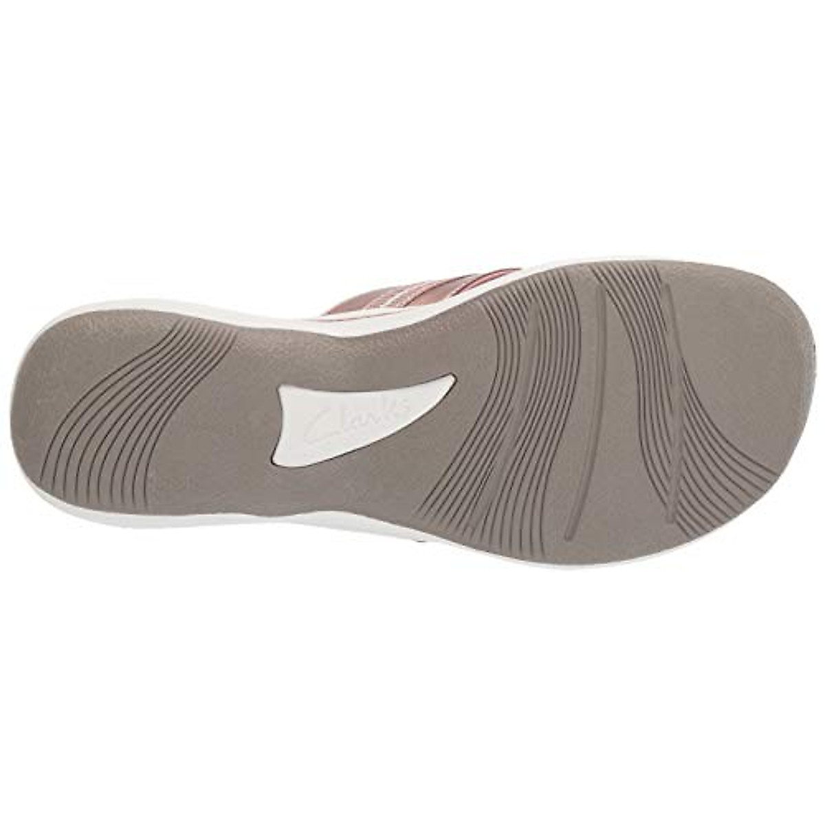 Clarks Women's Brinkley Jazz Flip-Flop rose gold 070 M US