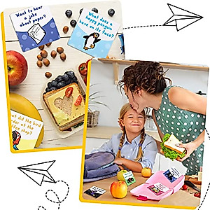 150 Lunch Box Jokes for Kids Lunchbox Notes for Kids Inspirational Motivational Funny School Lunch Notes Lunch Jokes Notes for Kids Boys and Girls Classroom Birthday Party Favor Supplies