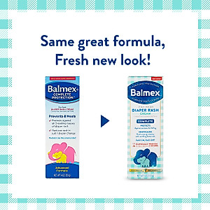 Balmex Diaper Rash Cream, 4 Count (Packaging May Vary)