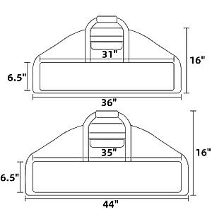 Jaegvida Portable Archery Bow Case Soft Bow Case Compound Bow Case for Outdoor Activities (Camo, 44“)