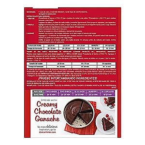Duncan Hines Classic Cake Mix, Devils Food, 15.25 oz (Pack of 3)