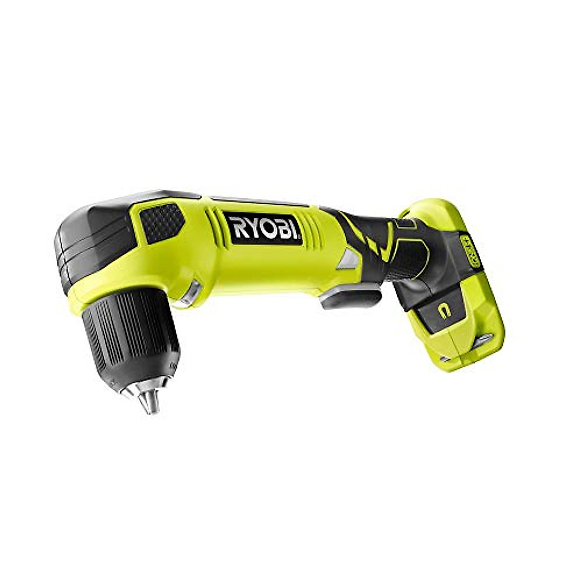 Ryobi P241 One+ 18 Volt Lithium Ion 130 Inch Pounds 1,100 RPM 3/8 Inch Right Angle Drill (Battery Not Included, Power Tool Only)