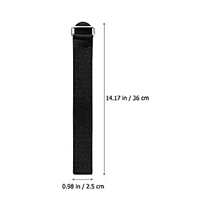 Elastic Shoe Laces Elastic Shoe Laces Elastic Shoe Laces 4 Pairs Ice Cleats Snow Traction Cleats Crampon Anti Ice Shoes Grippers Snow Cleats for Hiking Snow Boots Shoes Black Straps