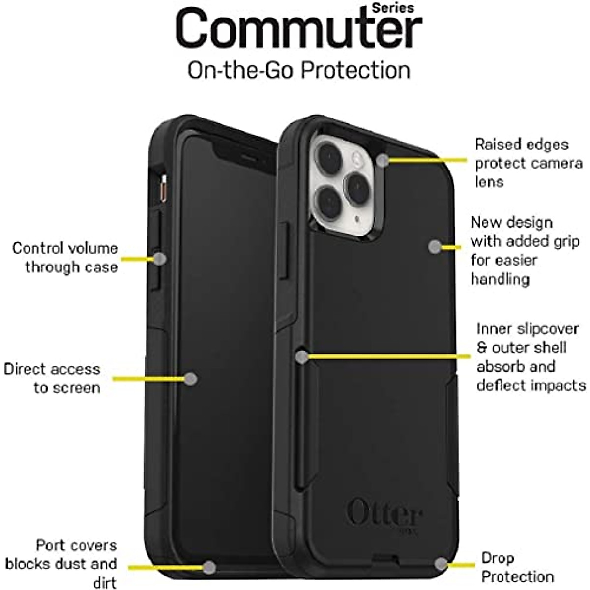OtterBox COMMUTER SERIES Case for iPhone 11 Pro Max - Bespoke Way Blue