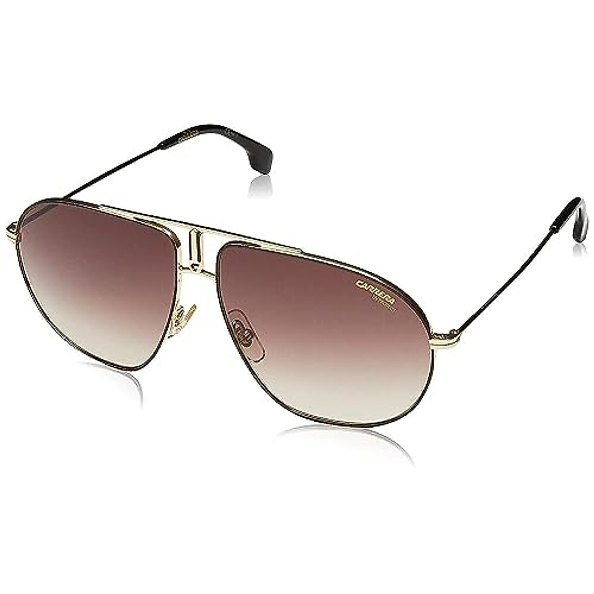 Carrera Bound HA 2M2 60 Unisex Adult Sunglasses, Black (Black Gold/BRWN), Black (Black Gold/Brwn), 60