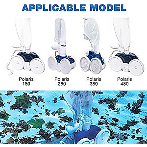 ATIE 280, 380, 480, 180 Pool Cleaner Feed Hose Nut D15 for Zodiac Polaris 280, 380, 480, 180 Pool Cleaners (6 Pack)