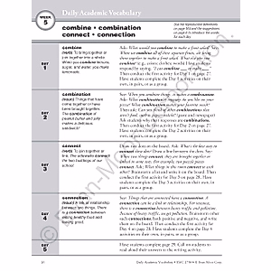 Evan-Moor Daily Academic Vocabulary, Grade 2