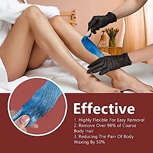 Waxing Kit Wax Warmer for Women - Madors Wax Kit Wax Pot Wax Machine for Body Legs Eyebrows Armpits Bikini Brazilian Wax Kit with Hot Wax Beads…