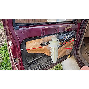 Rexka 50pcs Door Panel Clips Retainers 15545202 Compatible with GM Chevrolet GMC Trucks Chevy Pickup SUV